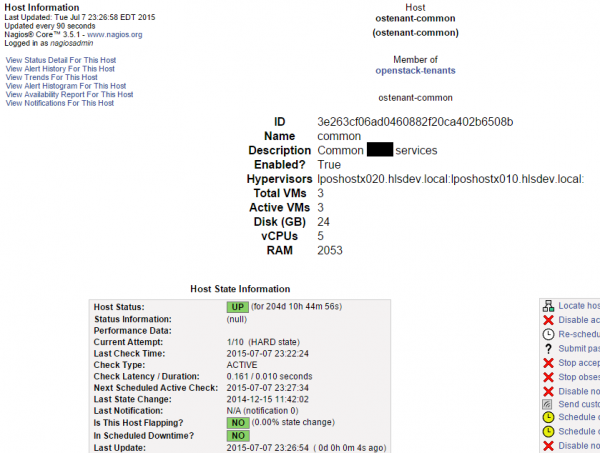 OpenStack Tenants and Nagios Integration Script - softwareab